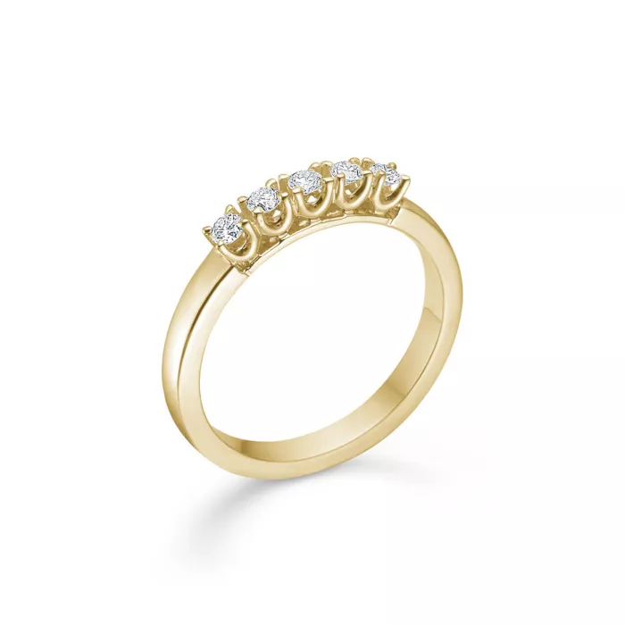 Mads Z Crown Alliance Ring 14 kt. Guld 0,04 ct. 1541845 - Di
